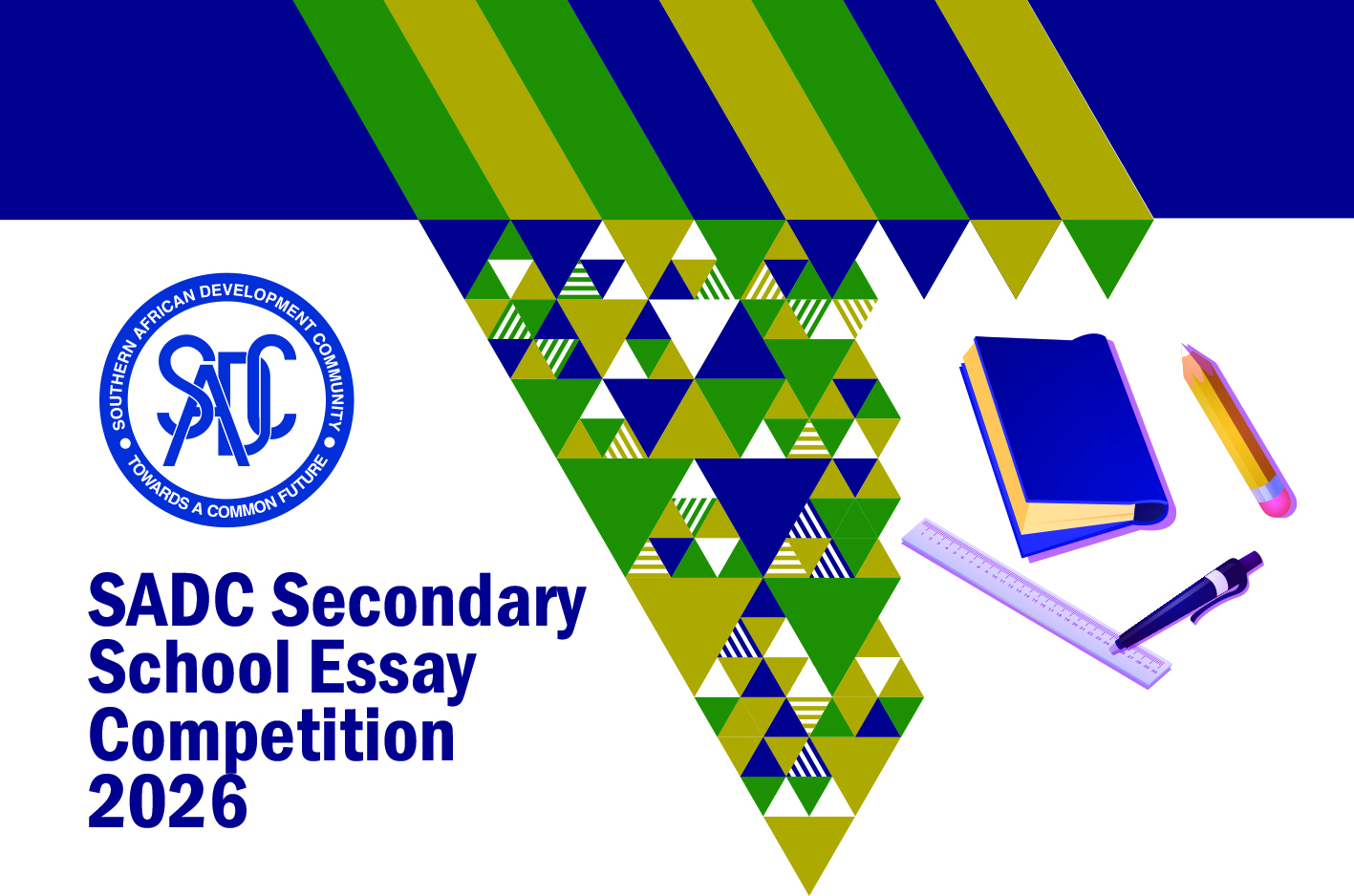 Call for entries for the 2026 SADC Secondary School Essay Competition | SADC